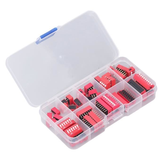 Cikonielf Dip Switch Assortiment Kit Cikonielf Dip Switch Kit 45pcs Dip ...