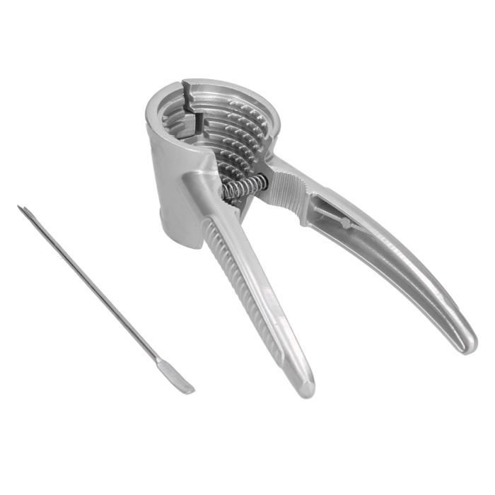 Cikonielf Walnut Clamp, Spring‑loaded Nutcracker Walnut Clip Rugged and ...