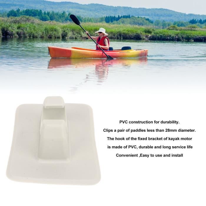 KOA Kayak Oar clips plastique gonflable bateau Paddle rack clip Keeper ...