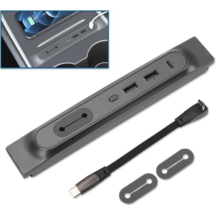 Station D'Accueil Pour Hub Usb, Pour Hub Usb Tesla Avec 2 Ports Usb A ...