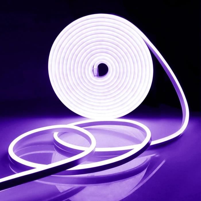 5M Ruban Led Uv Noire, 220V Bandeau Led Lumineuse Flexible 120 Led-M ...