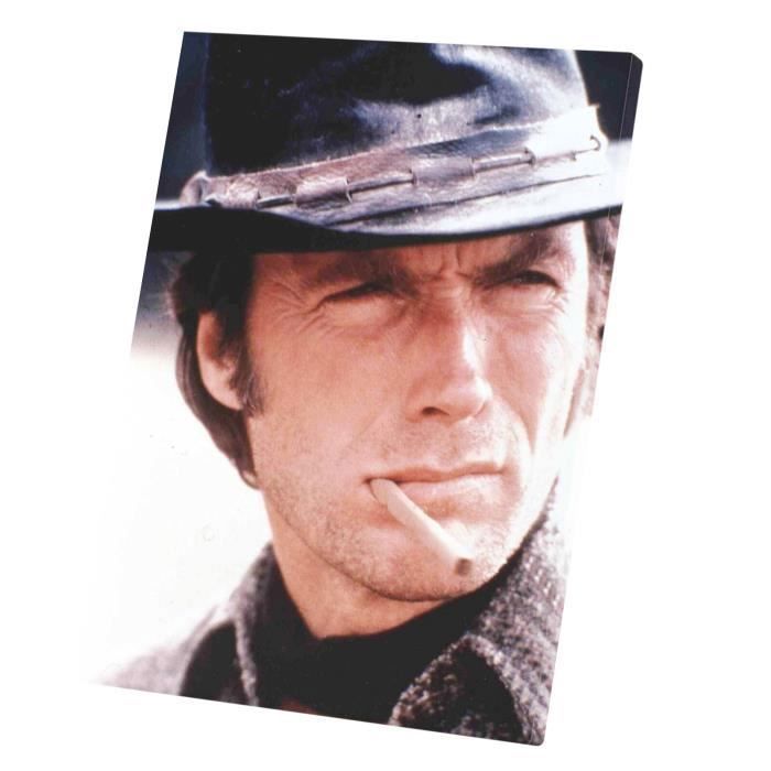 Tableau Décoratif Photo de Film Western Clint Eastwood Cowboy Vieux ...
