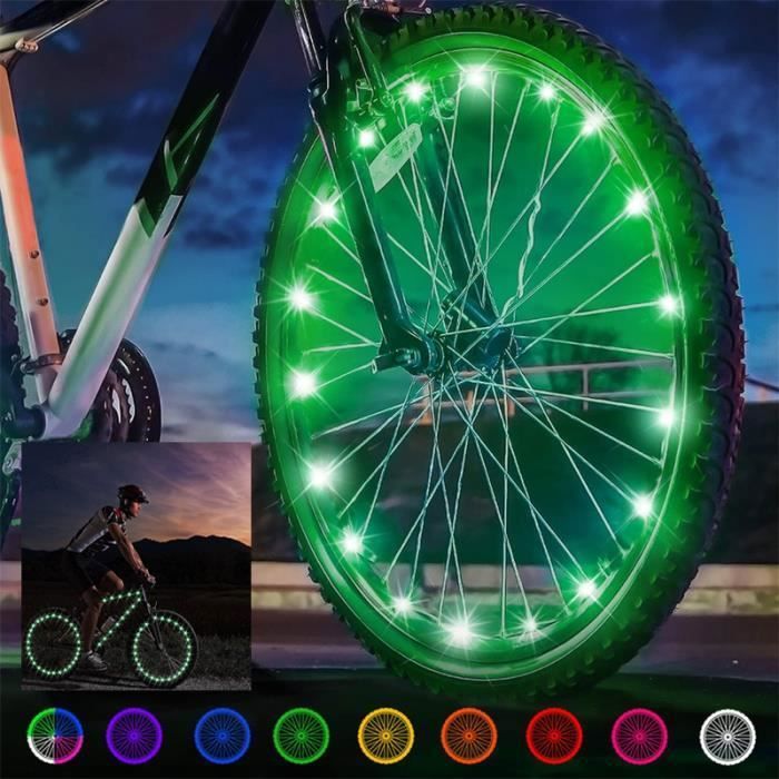 Activ Life Lumières pour Roue de Vélo LED avec Télécommande, 16 ...