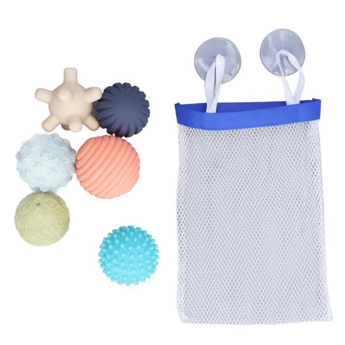 VIL® Ensemble de boules sensorielles texturées pour bébé Lot de 4 ...