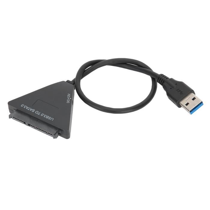 Câblage externe de disque dur, câble adaptateur, portatif pratique de ...