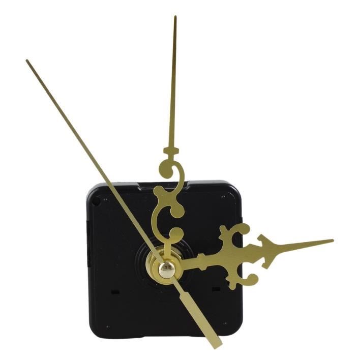 BRICOLAGE Horloge plastique + Metal Texture Horloge Murale Retro ...