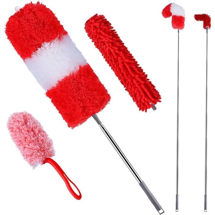 Masthome Plumeau Poussière, Plumeau Microfibre avec Manche Long de 250 ...