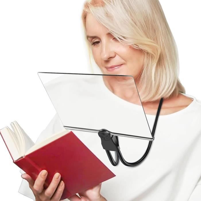 Loupe à Main Libre 3X pour La Lecture, Loupe de Cou Flexible, 9.4 "X6.7 ...