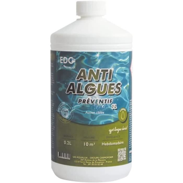 EDENEA - Anti Algues Piscine - Action Préventive Anti Eau Trouble ...
