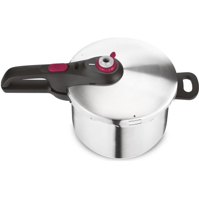 TEFAL P2530700 Astucio Cocotte-minute® 6 L, Autocuiseur Inox, 4/6 ...
