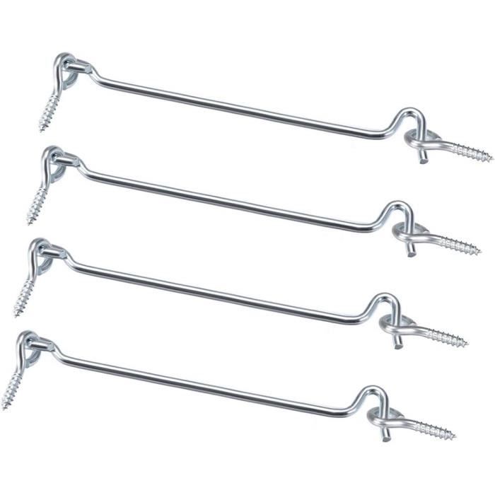 6" Cabine Œil Loquet Portail Porte Pivot Crochet Pour Bois Fenêtre ...