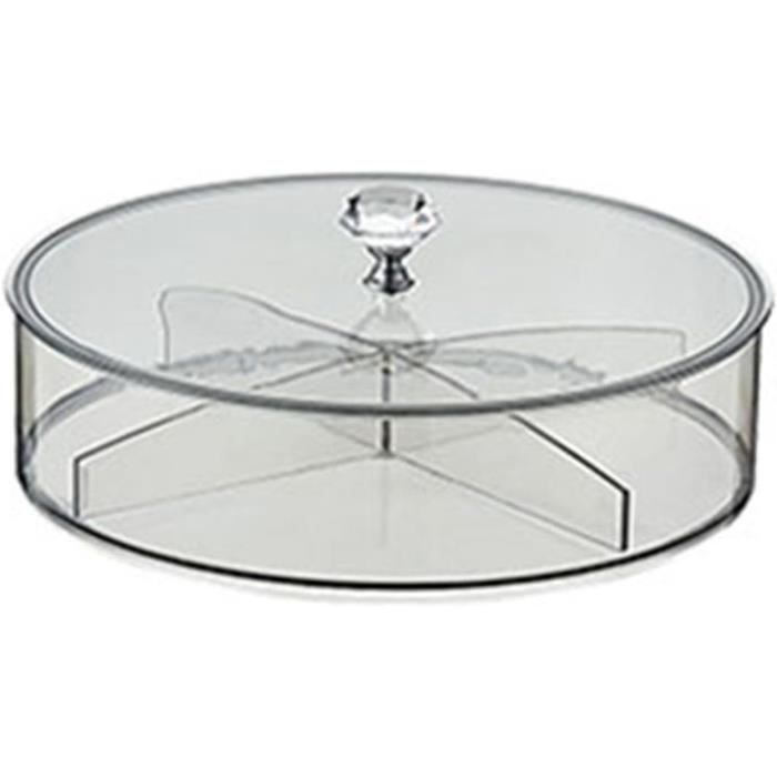 Plateau À Fruits Secs Avec Couvercle, Boîte Scellée, Boîte De Rangement ...