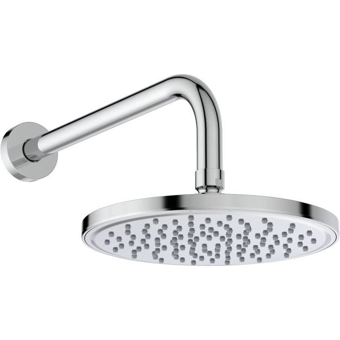 Idealrain Kit De Douche Avec Bras Mural Pour Douche, 2 Pièces Pour ...