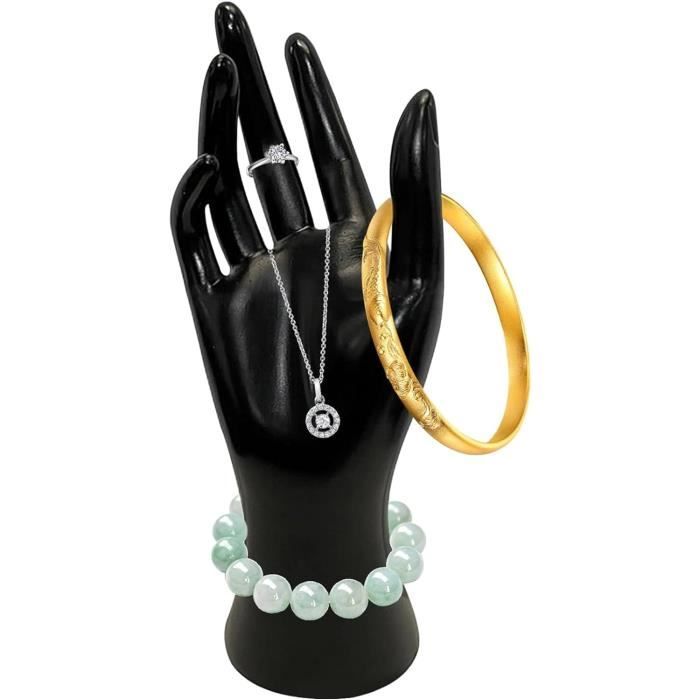 Main Bijoux Présentoir Mannequin, Main De Mannequin Femelle, Bijoux Main Forme Support, Noir ...