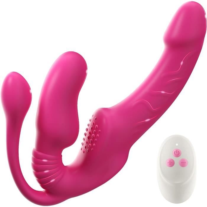 Jouet sexuel vibromasseur clitoridien pour point G féminin avec 10 modes de vibration, vibration ...