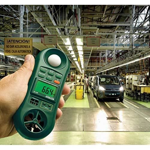 Anémomètre et hygromètre de poche Extech 45170 - 8 lux - 36 V ...