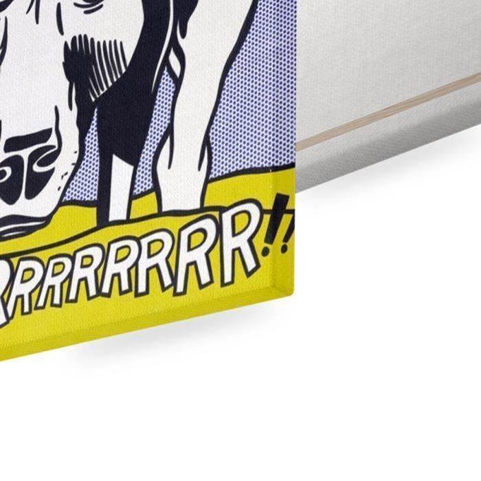 Tableau Décoratif - Roy Lichtenstein - Grrrr - Pop Art - Comics - 30 cm ...