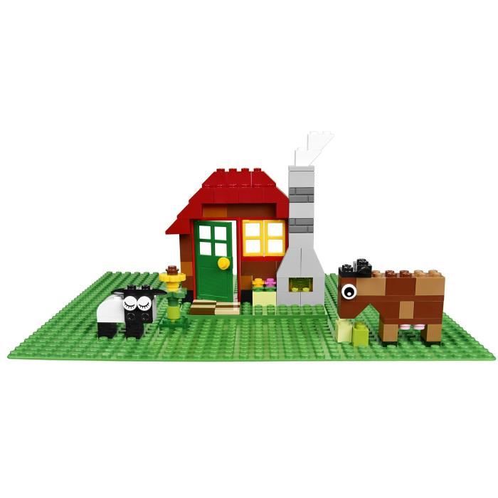 LEGO® Classic 10700 La Plaque de Base Verte, 32x32, Jeu de Construction ...