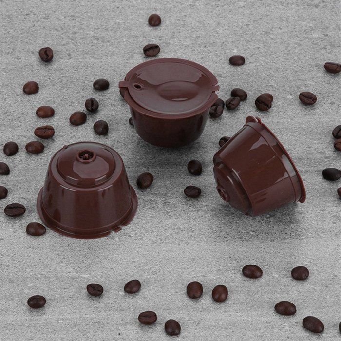 Pour Machine Dolce Gusto, Dosette Réutilisable, Filtre Rechargeable ...