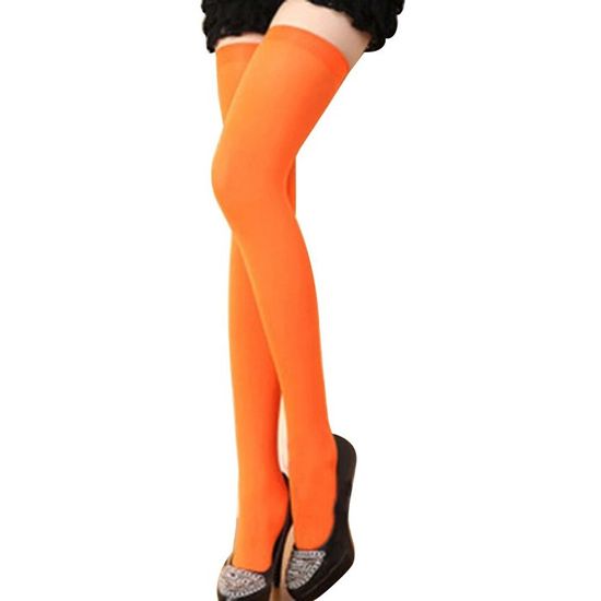 Bas sexy grande taille pour femmes,chaussettes longues,sur le genou ...