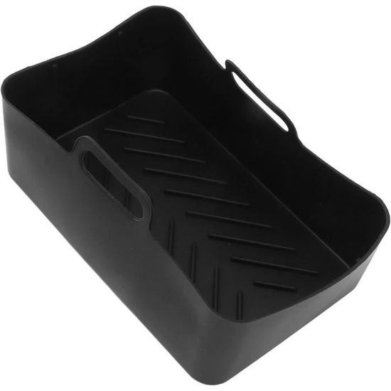Air Fryer Pot Réutilisable Silicone Air Friter Liners Fond Surélevé ...
