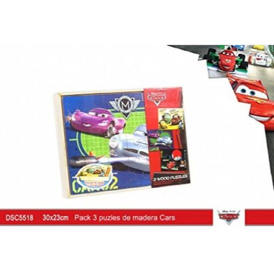 Disney Sambro Cars Wood Puzzle (24-piece) HXE22 - Cdiscount Jeux - Jouets