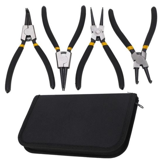 Pince Circlip Forge Acier Antioxydation Anti Corrosion Ressort Plier ...