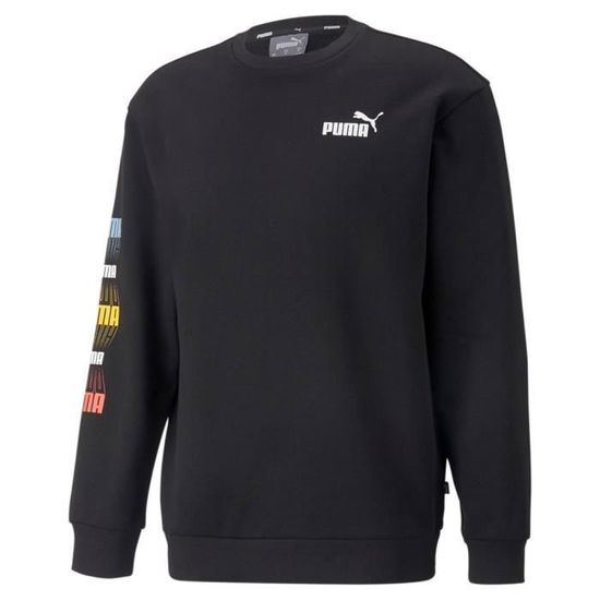 Sweats PUMA Logo Repeat Crew Noir - Homme/Adulte Noir - Cdiscount Prêt ...