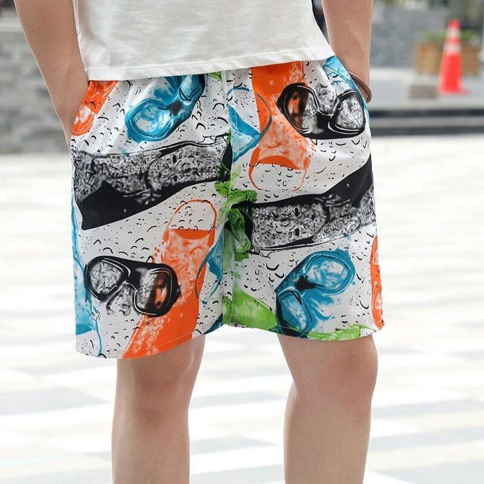 Short de marque pour hommes,maillot de bain Sexy,respirant,imprimé ...