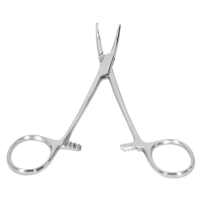 Pinces chirurgicales Pince Hmostatique Courbe 125cm Pince piler Cheveux ...