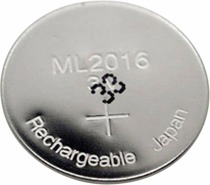 ML2016 Pile Bouton Rechargeable ML 2016 Lithium 25 mAh 3 V 1 pc(s ...