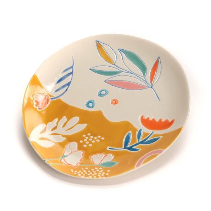 Assiette à dessert Enola 20 cm (lot de 6) - Amadeus Décoré - Cdiscount ...