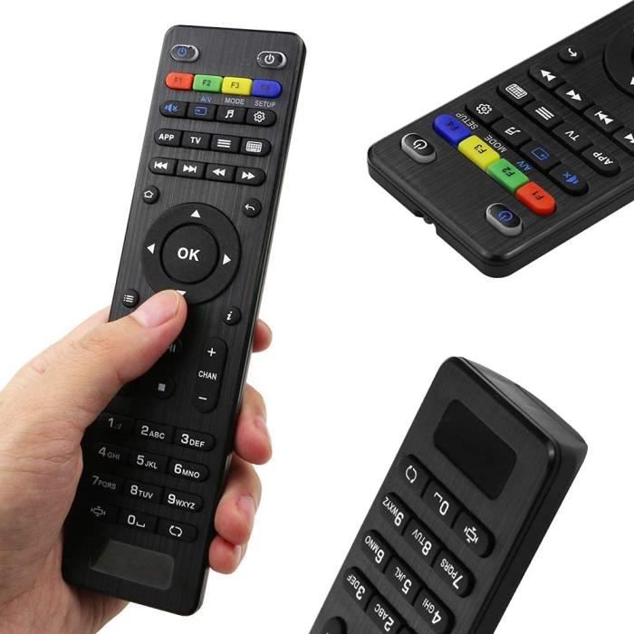 Télécommande de rechange pour IPTV Set Top Box Streamer Lecteur multimédia Internet TV IP ...