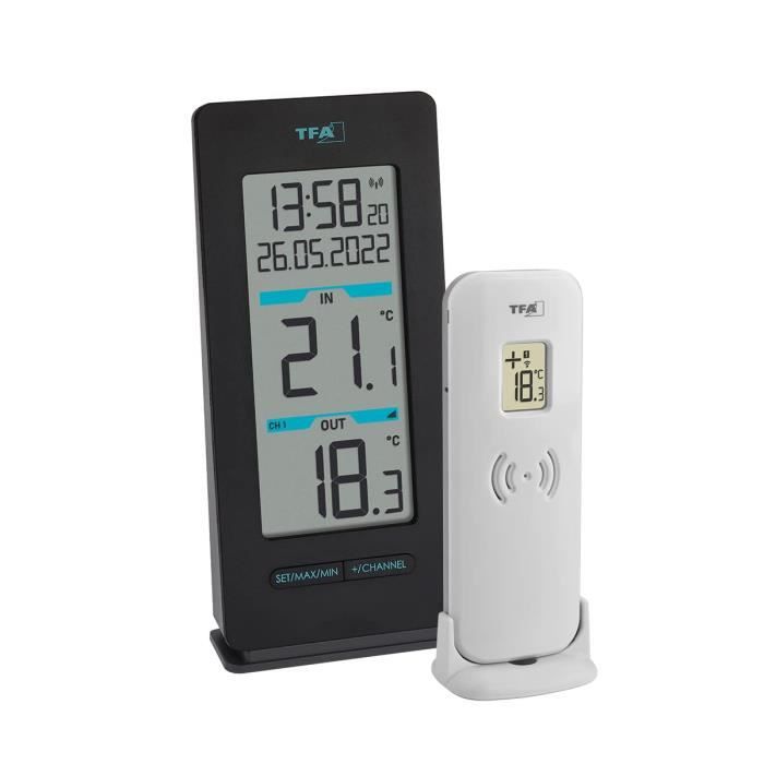 30.3072.01 Buddy Thermomètre sans fil température extérieure et ...