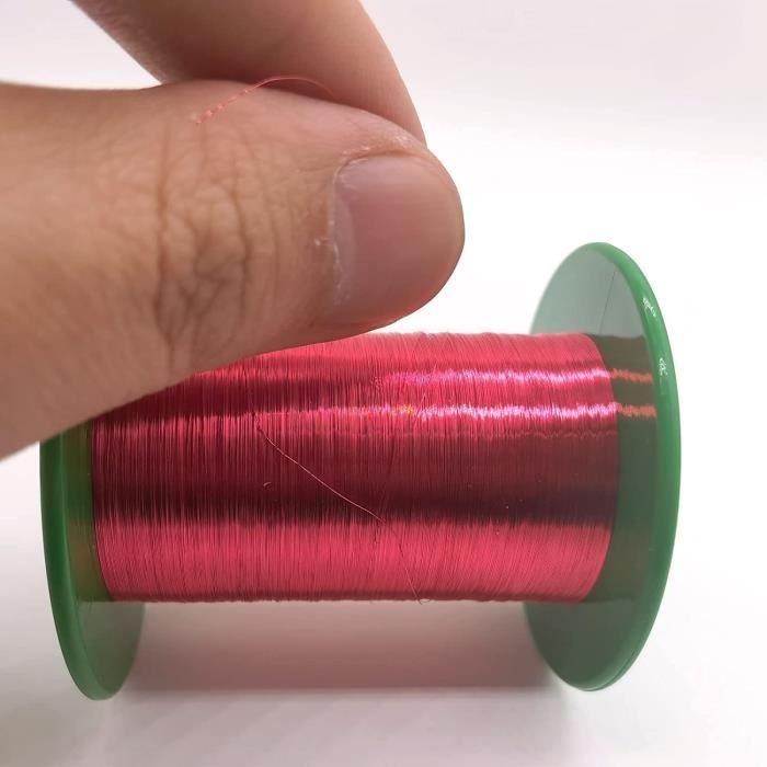 Bobine de câble Emakeed Cuivre Winding Wire 3 0AWG 32AWG 22AWG 24AWG 1 ...