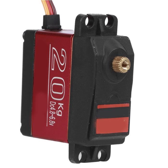 Servo 20kg DS3218MG Servo de Direction Numérique à Engrenages en Métal ...