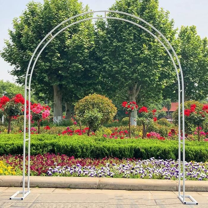Arche de jardin Arche De Jardin En Métal Décoratif, Arceau à Rosiers De ...