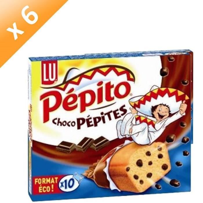 [LOT DE 6] MONDELEZ FRANCE Pépito Choco Pépites Format Familial - 300 g ...