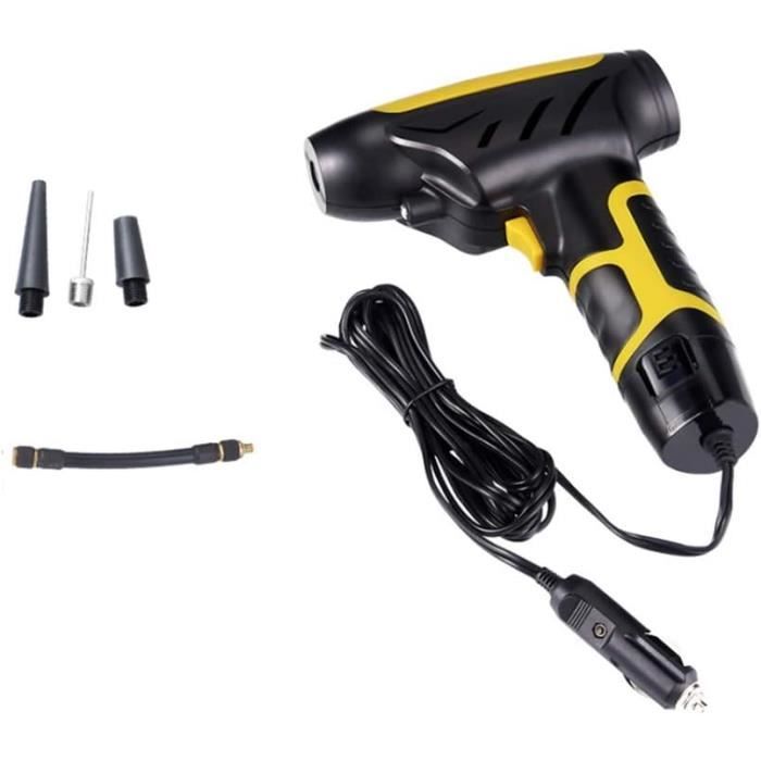 Compresseur Voiture Portable Compresseur D'Air Sans Fil, Gonfleur De ...