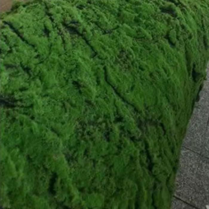 Gazon Artificiel Faux Mousse Tapis D'Herbe De Décor Mur Vegetal Flocage ...