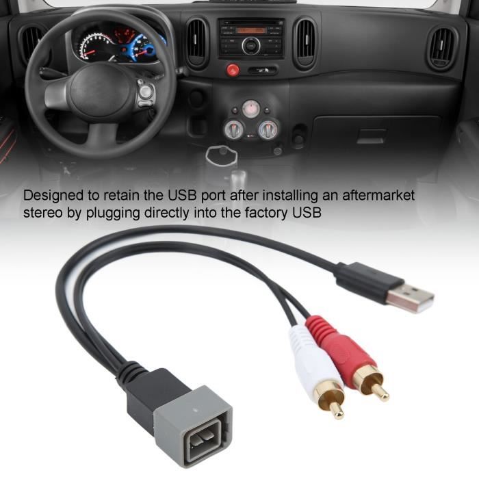 Câble de rétention de port USB Remplacement de l'adaptateur d'entrée ...