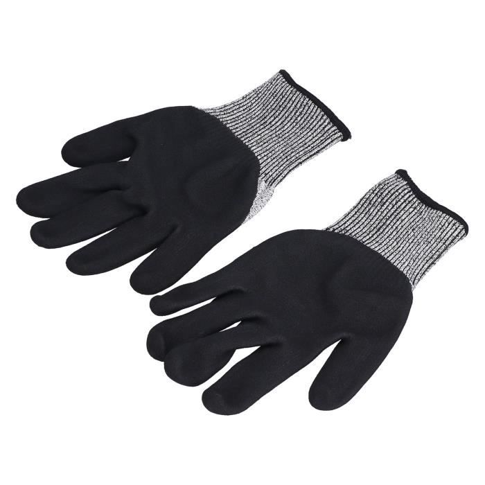 KIMISS Gants de chantier Gants de construction Protection anti-coupure ...