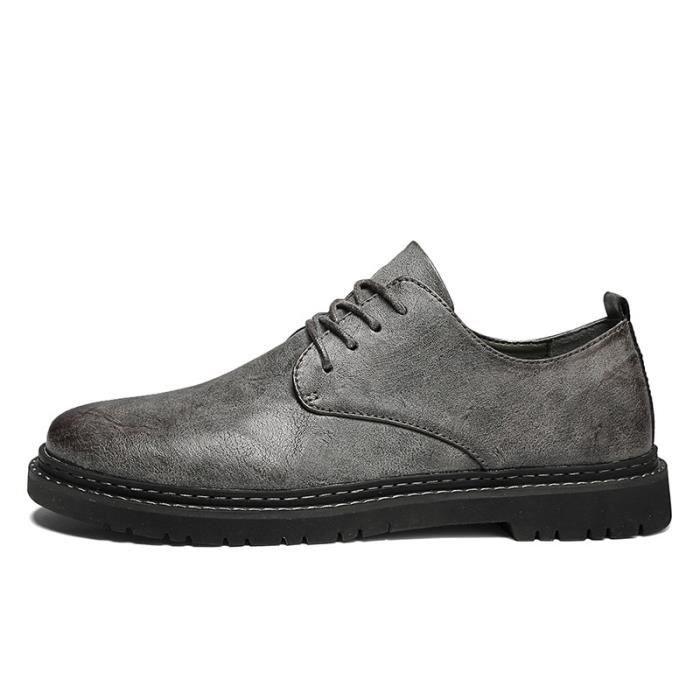 BASKET Homme - Chaussures en cuir décontractées légères à la mode ...