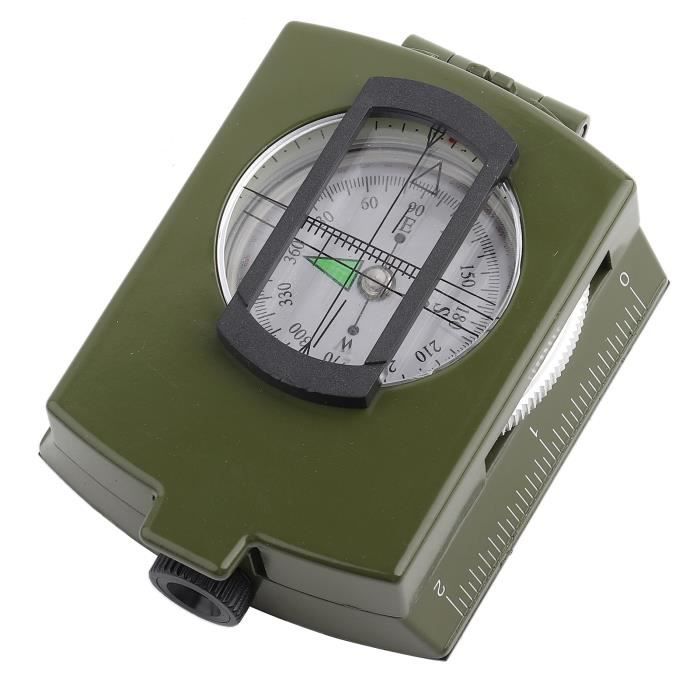 SALALIS boussole militaire Boussole Lensatic lumineuse et étanche pour ...