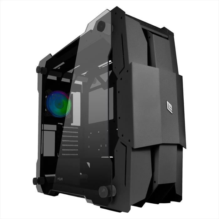 Ego Noir Boîtier Complet Tour Pour Pc Gaming E-Atx, Atx, M-Atx, Mini ...