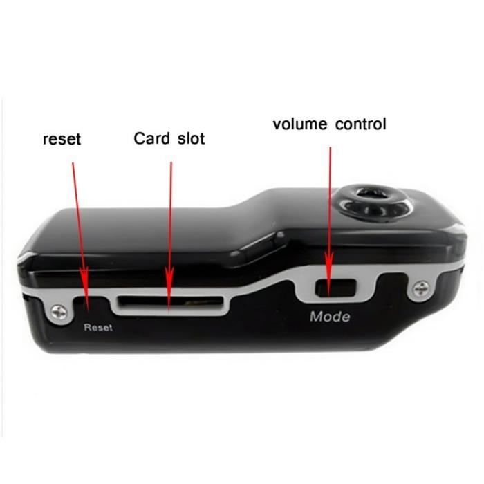 Caméra Mini DV - SHIPENOPHY - MD80 - Enregistreur Vidéo Numérique - HD ...