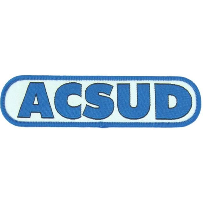 TNT PATCH BRODE LOGO ACSUD PETIT 7X2CM ENCOLLAGE AR - Cdiscount Beaux ...
