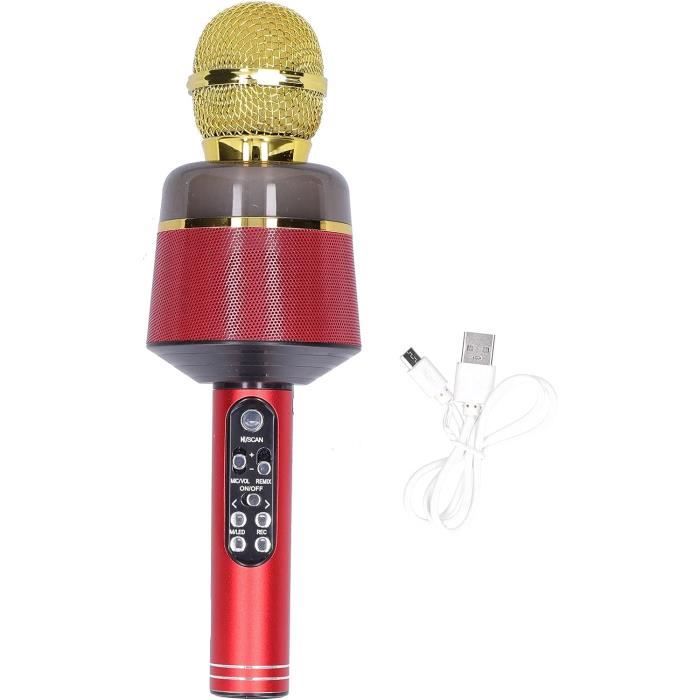 Microphone Karaoké Bluetooth Sans Fil, Mini Micro D'Enregistrement De ...