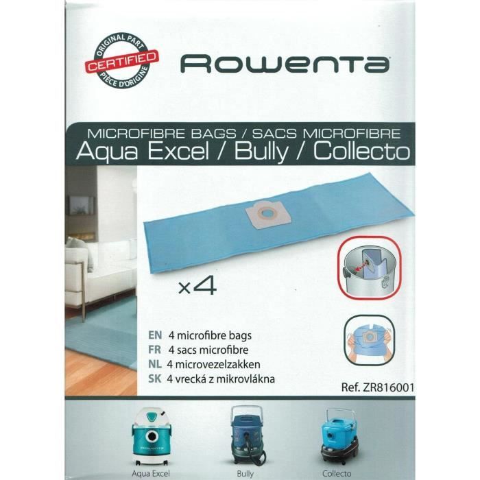 10 Sacs Aspirateur Pour Rowenta Compact Power Ro3927Ea-Ro3995Ea ...