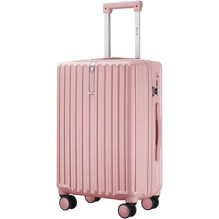 Valise Rose Grande Taille Valise Rigide Taille XL 75cm Avec Serrure TSA ...